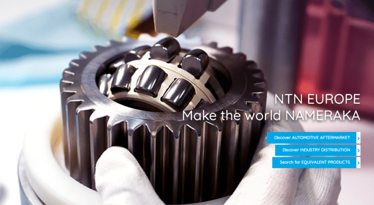 NTN bearings used in various industries, including automotive ...